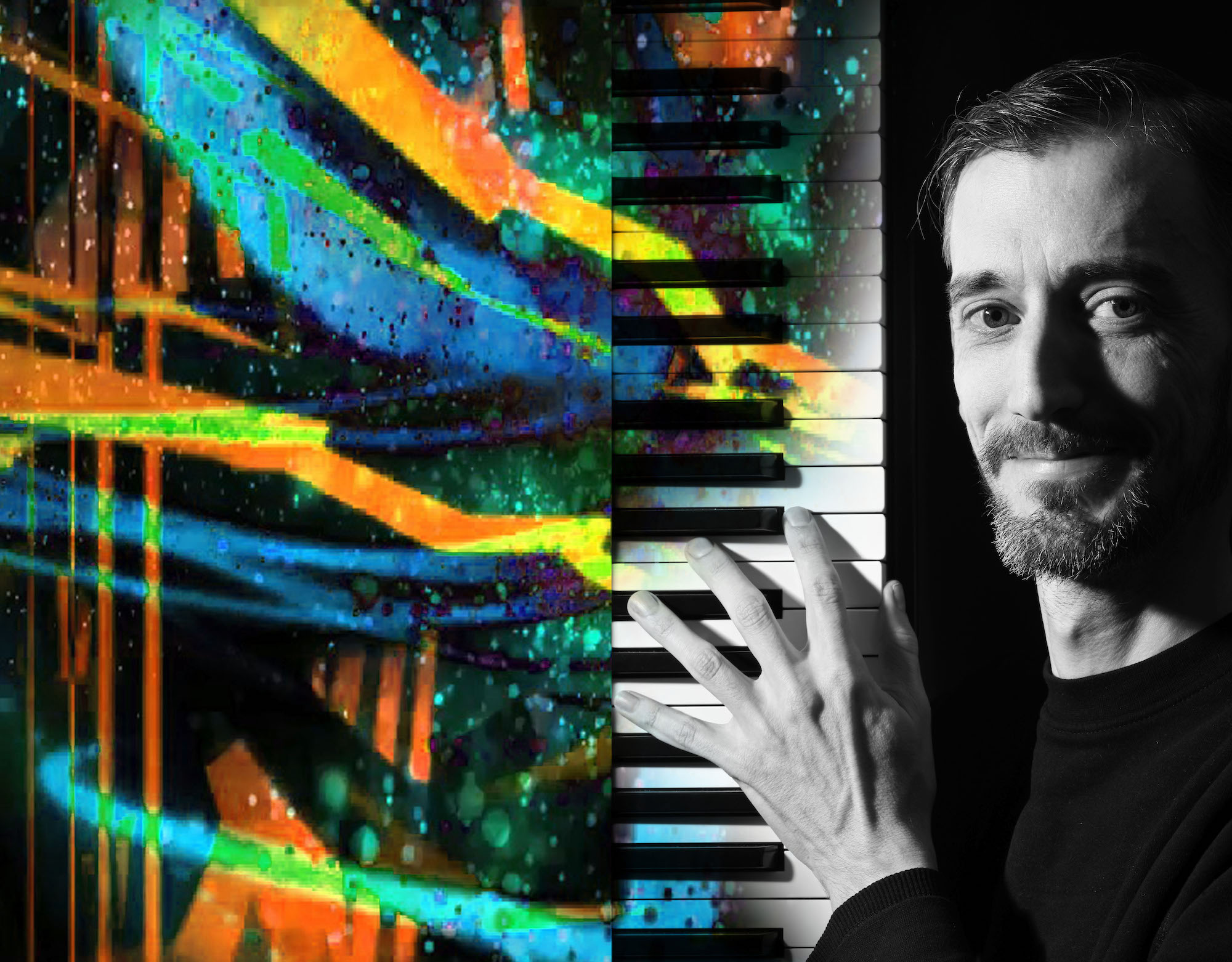 Piano Illuminato Roy Peters | CutCommon