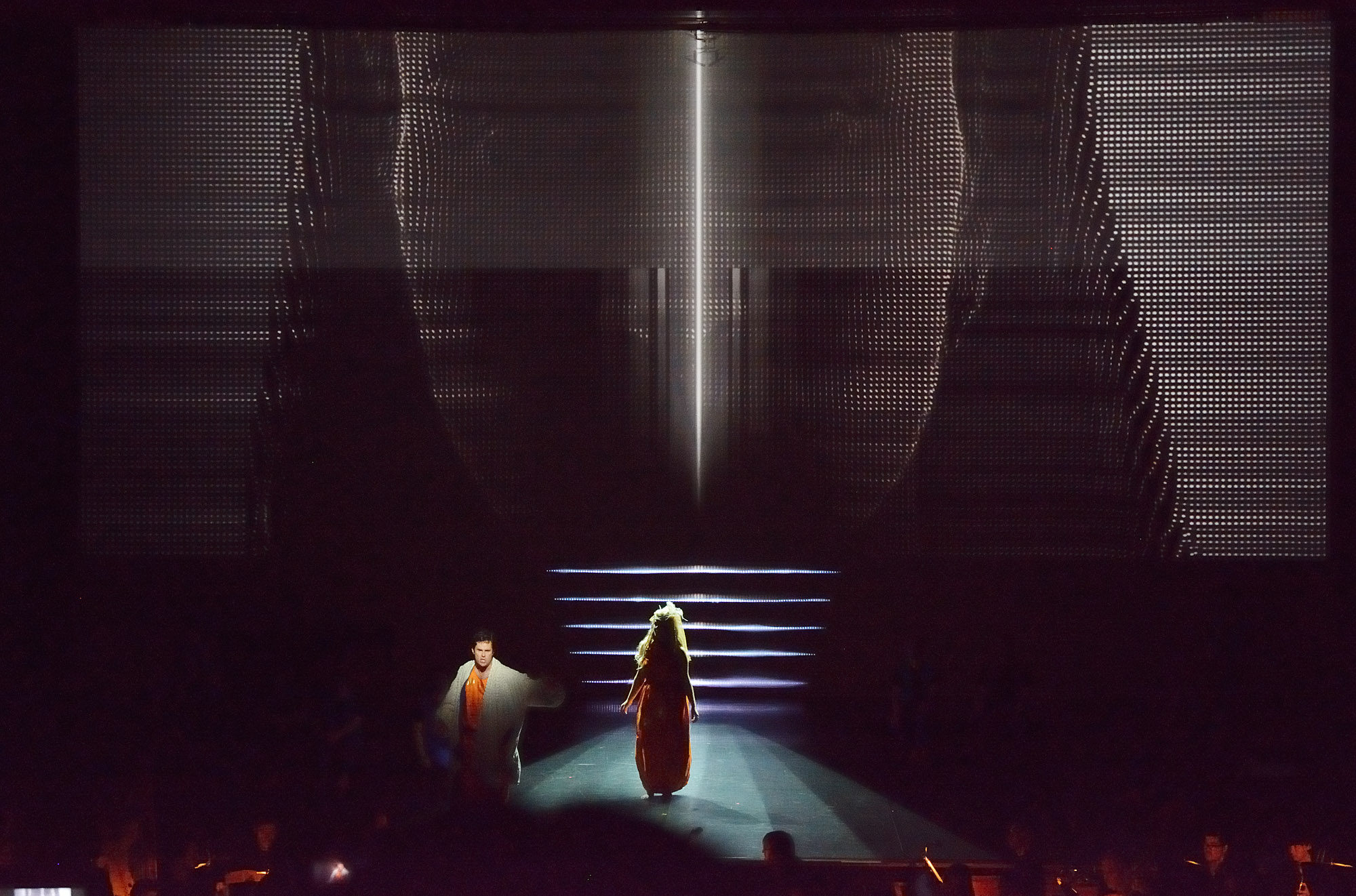 L’Orfeo Performance. ANU School of Music. Nicholas Mulroy, Livia Brash ...