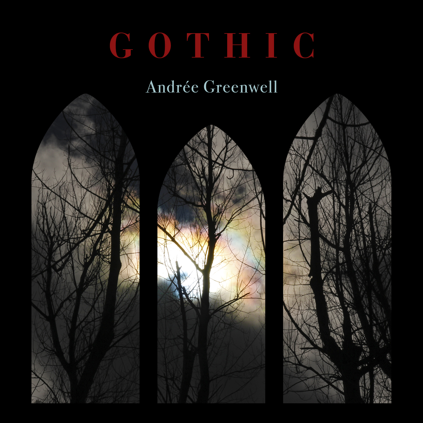 GOTHIC CD cover, graphic design by Katerina Stratos, photo by James ...